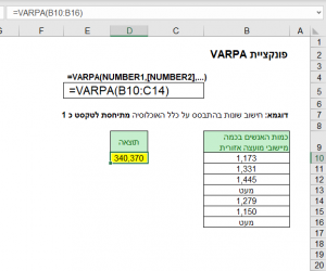 VARPA – אקסל-פדיה